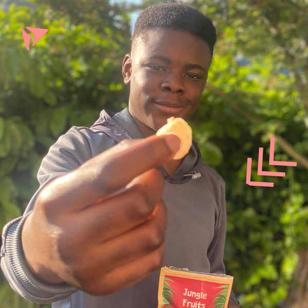 Freeze Dried Lychee 6x15g | Jungle Fruits | Healthy Fruit Snacks